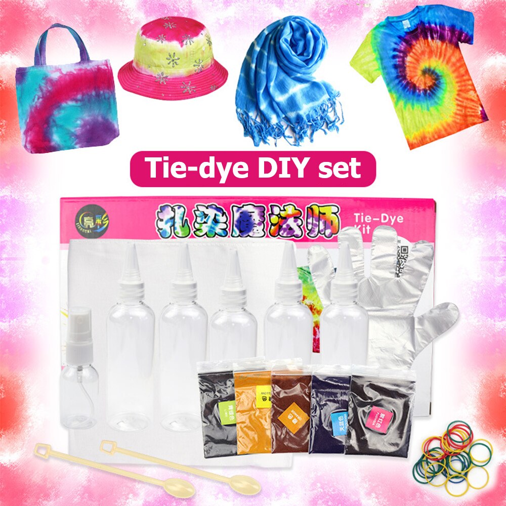 5 Bottles Tulip One Step Tie Dye Kit Fabric Textil... – Grandado