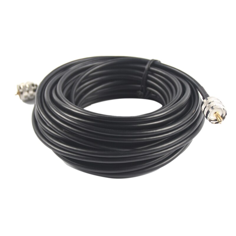 50Inch RG58 Coax Coaxiale Uhf PL-259 Connectors Cb... – Grandado