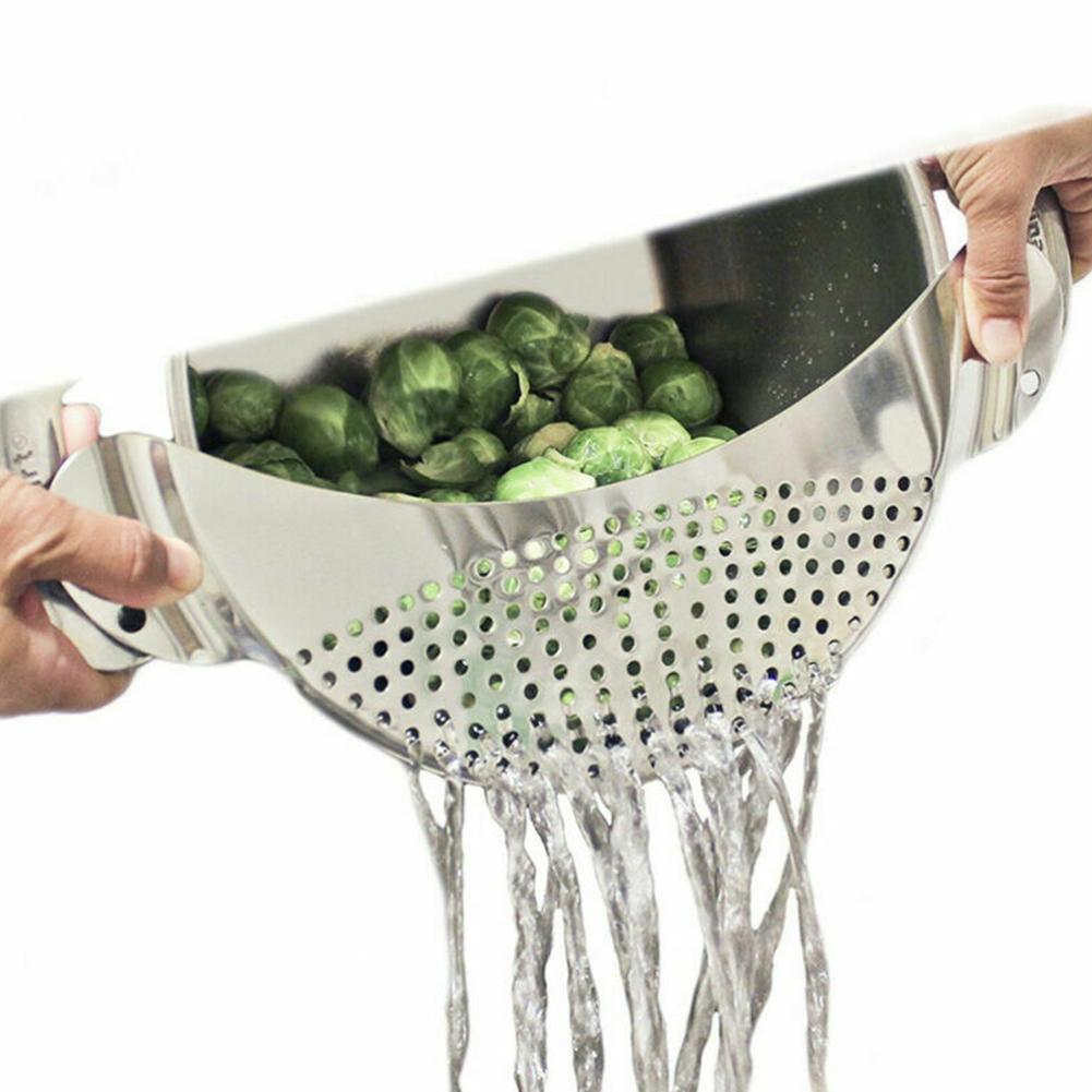 1Pc Strainer Steel Pasta Spaghetti Practical Strai... – Vicedeal