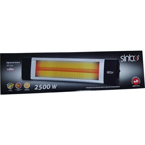 Sinbo SFH 3396 Wall Mounted Infrared Heater 2500 W... – Grandado