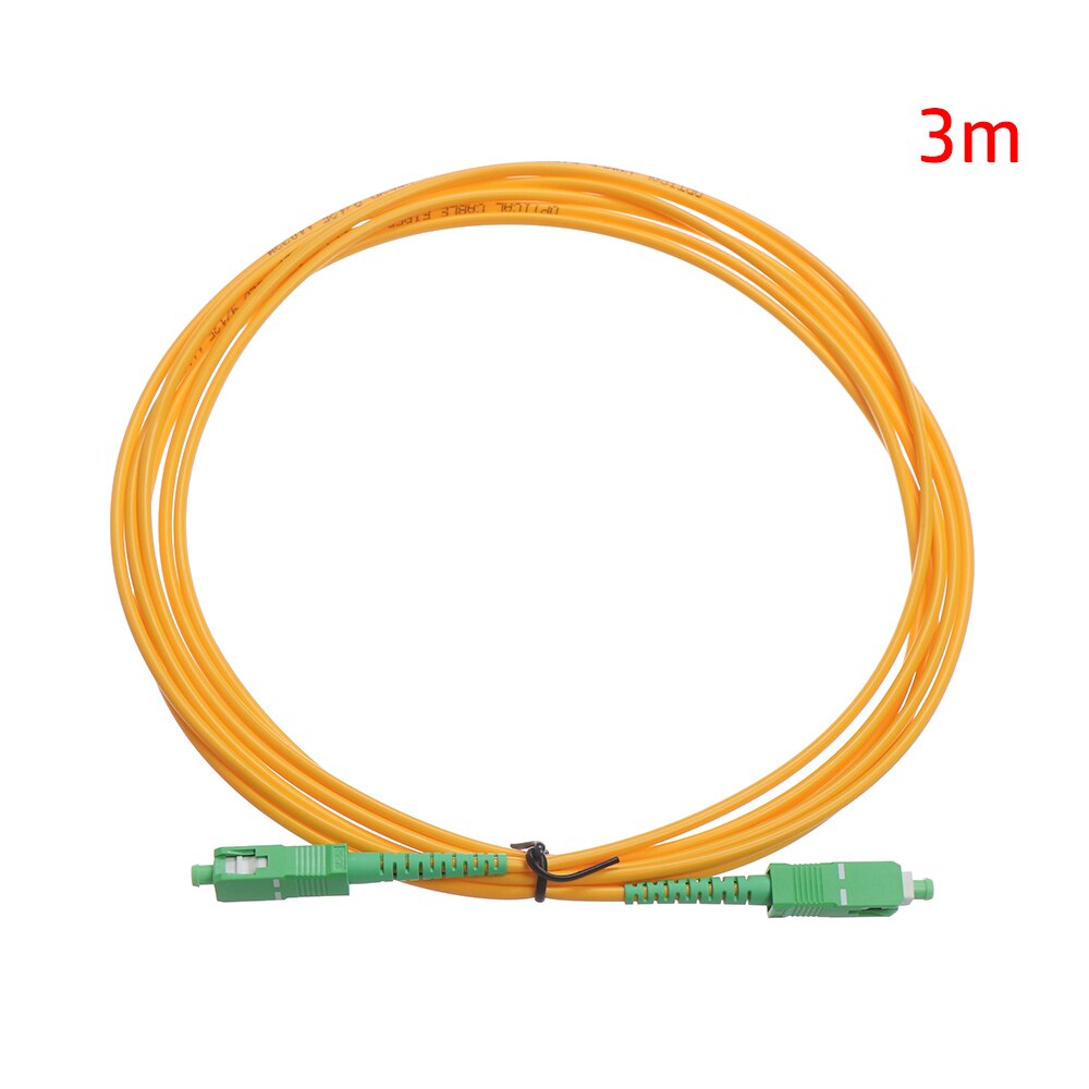 200N SC to SC Fiber Optic Extension Patch Cord SC/APC-SC/APC-SM 1/2/3/5 ...