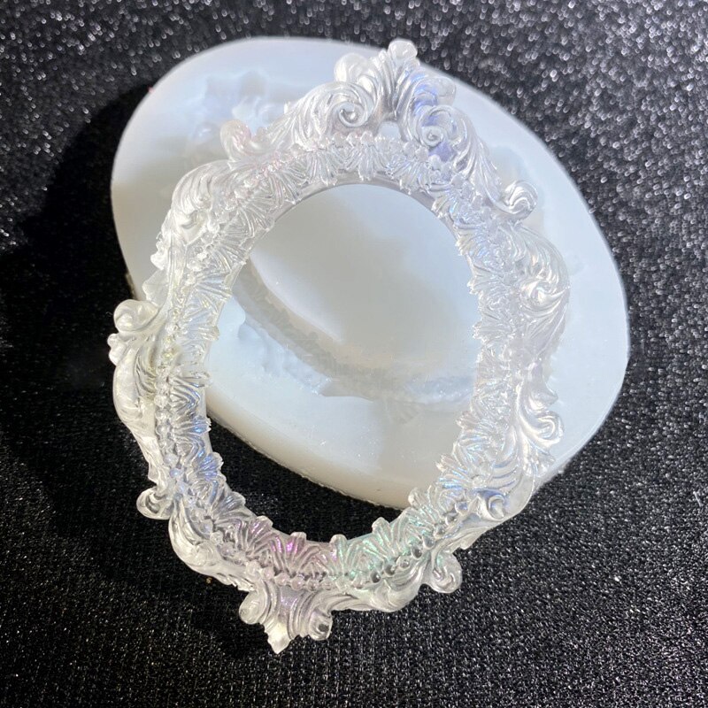 Photo Frame Silicone Fondant Mold European Style C... – Grandado