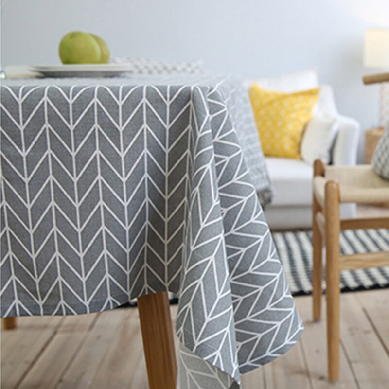 Gray Arrows Tablecloth Home/Hotel/Diner Table Cove... – Vicedeal