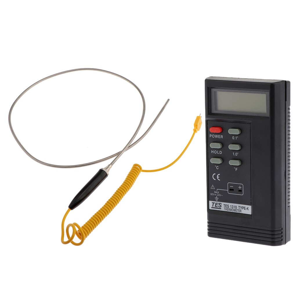 Tes1310 Portable Digital Thermometer + K-Type Ther... – Grandado