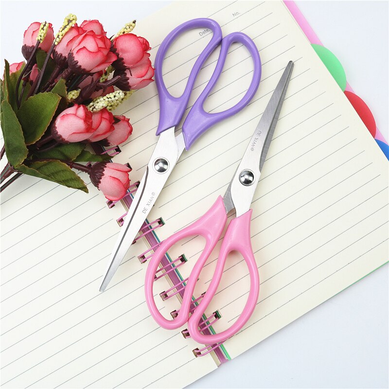 Stationery Scissors Office student cutting paper S... – Vicedeal