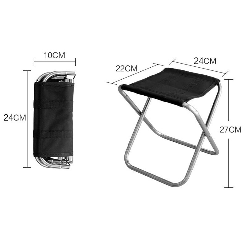 Foldable Fishing Chair Strong Structure Aluminum A... – Grandado