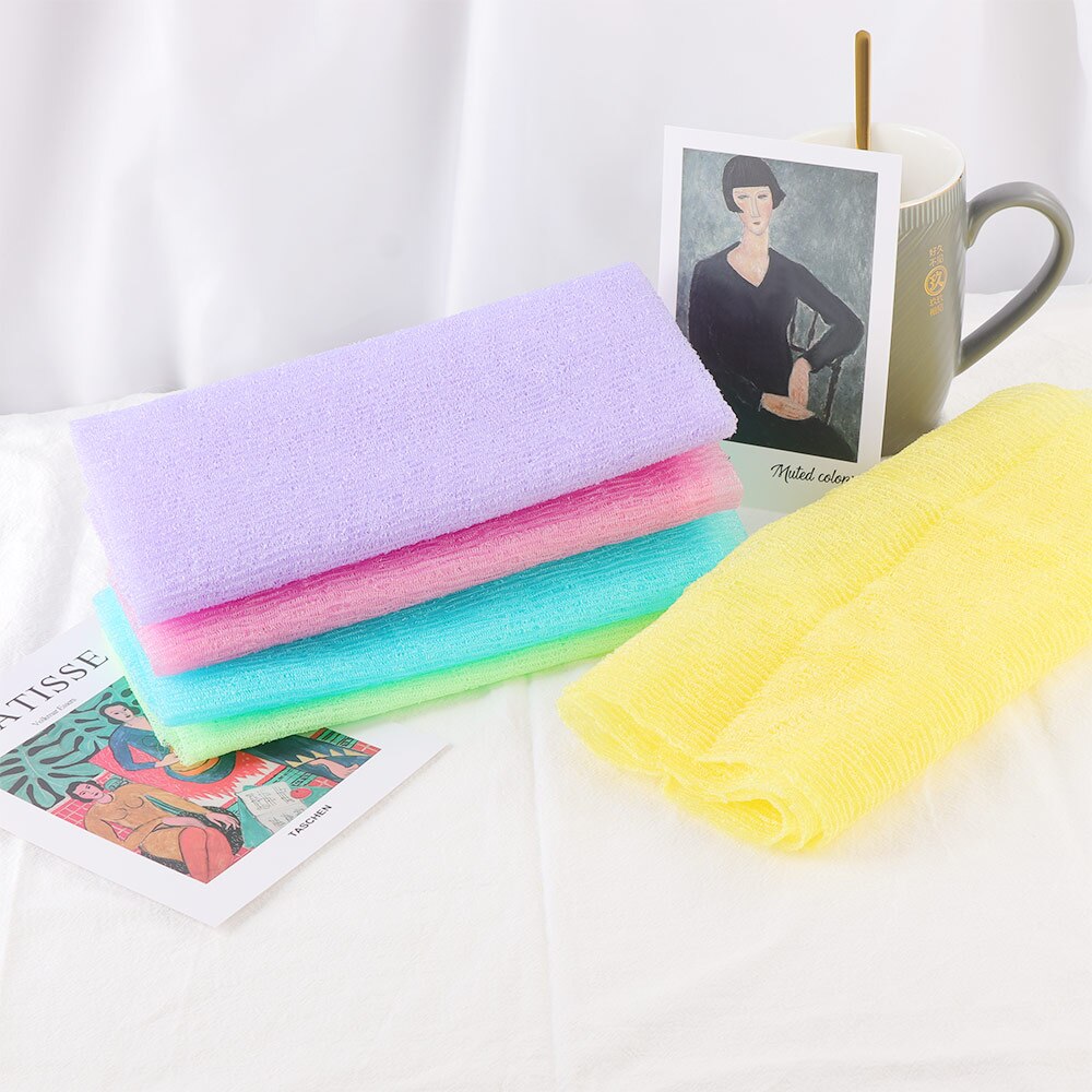 Body Wassen Schoon Exfolieer Puff Schrobben Wash D... – Vicedeal