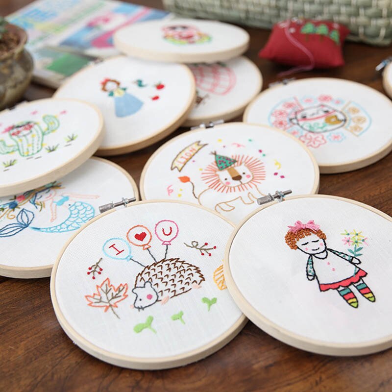 Beginner Home Decor Frame Embroidery DIY Handmade ... – Grandado