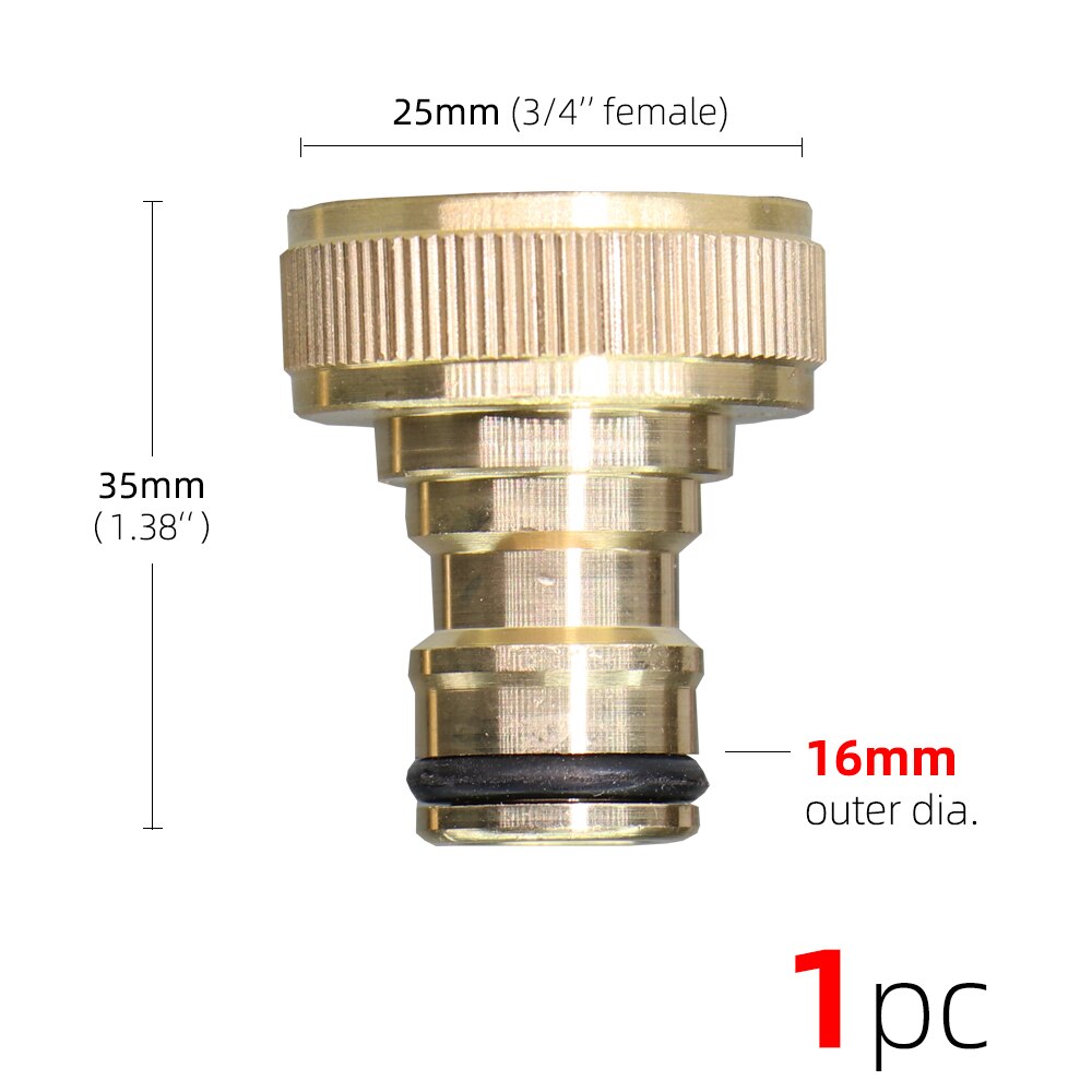 Massief Messing Schroefdraad Quick Connector Tuins... – Grandado