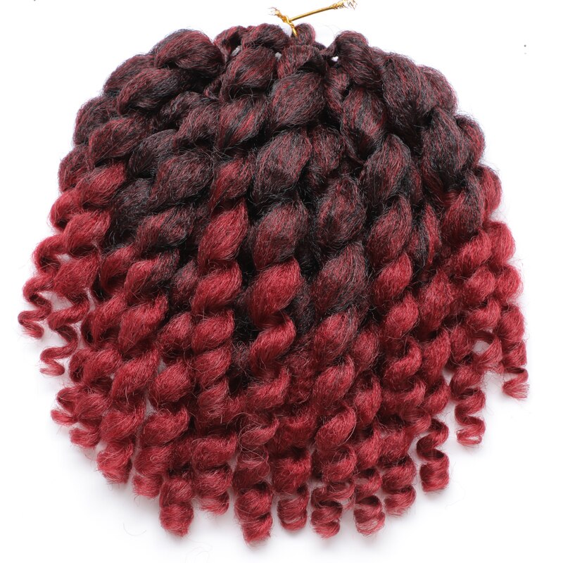 LISI GIRL Braids Hair Crochet Afro Kinky 8 inch Sy... – Grandado