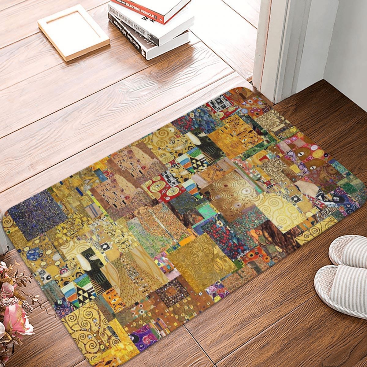 Gustav Klimt Painter Artist Mat Soft Rug Non-Slip ... – Grandado