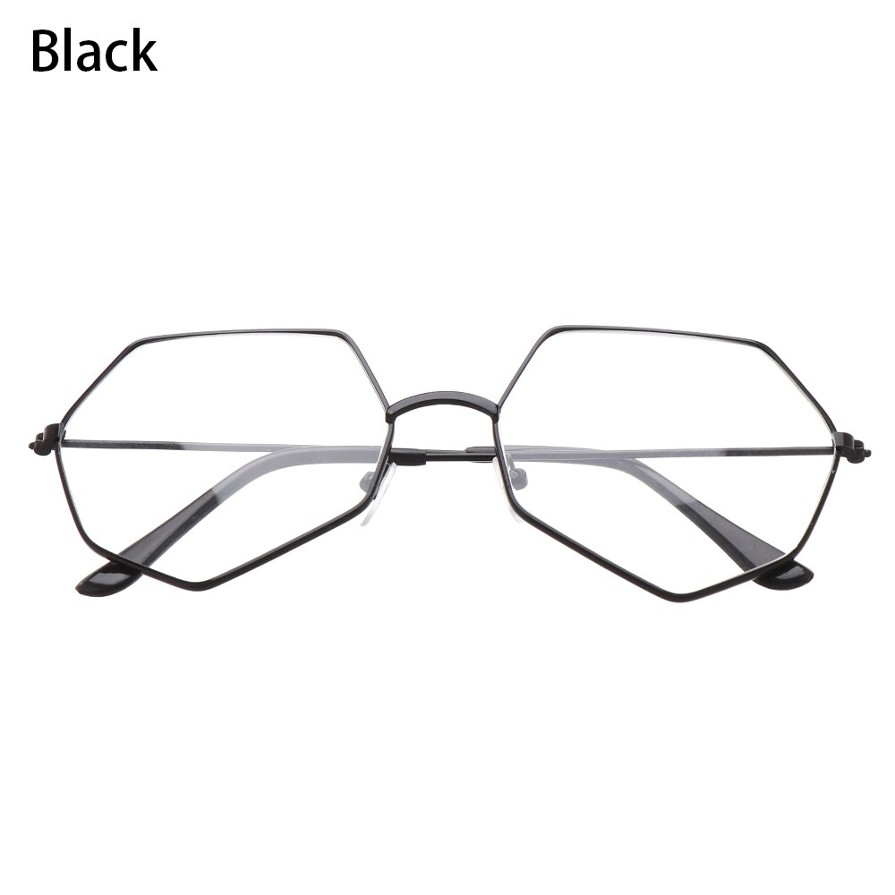 Lunettes unisexe Vintage en métal polygone | Cadre... – Grandado