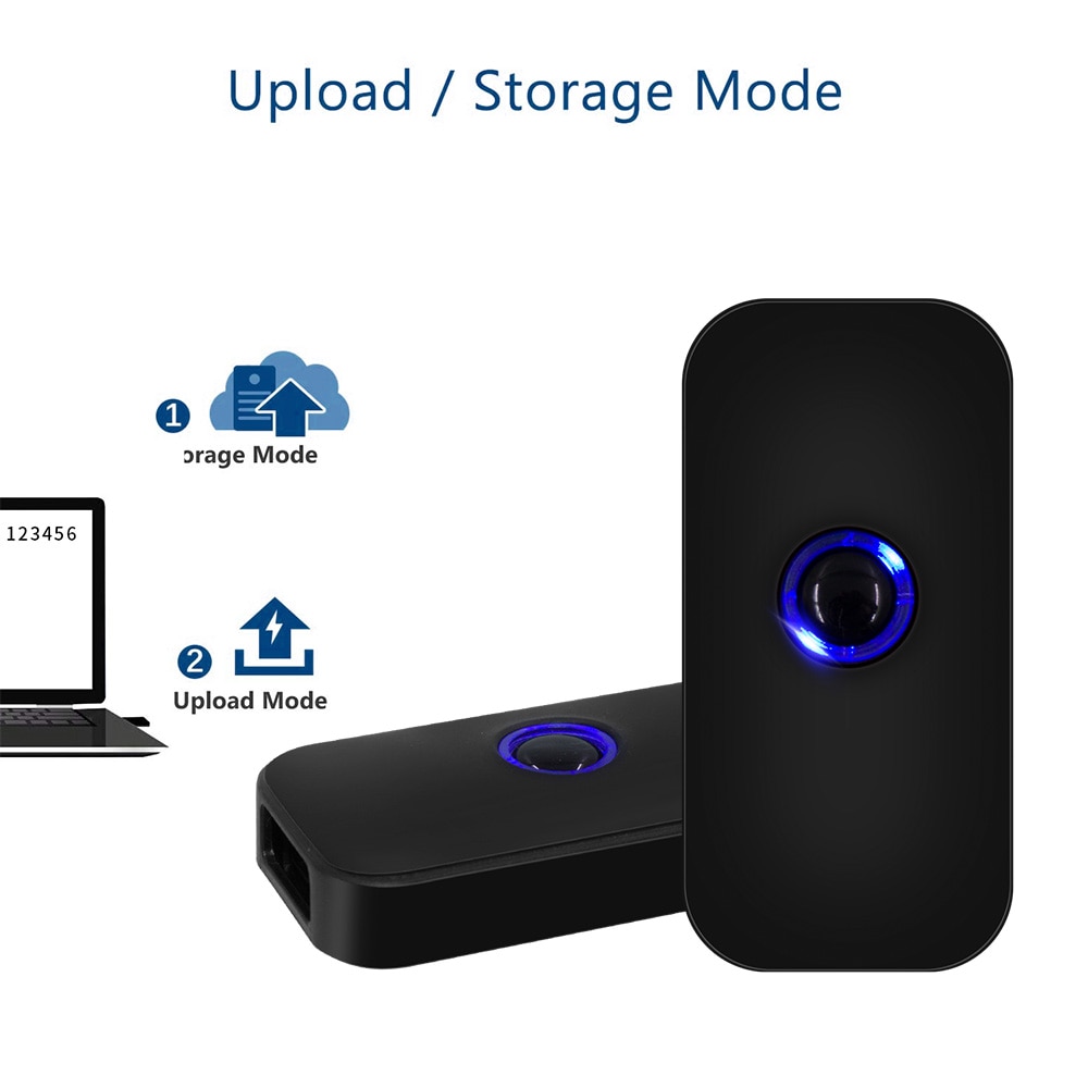 2D Barcode Scanner Bluetooth Symcode 1D 2D Bluetooth Draadloze Bar