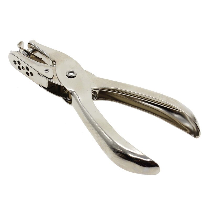 Silver Metal Single Hole Puncher Hand Paper Punch ... – Grandado