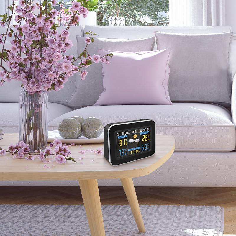 WIFI Weather Station Thermometer Hygrometer Snooze... – Vicedeal