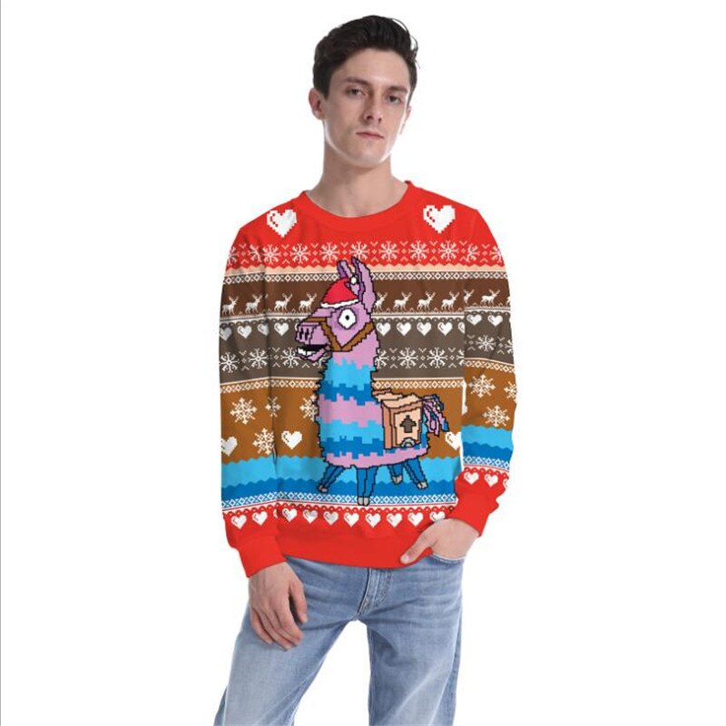 Unisex Ugly Christmas Sweater 3D Print Funny Xmas ... – Grandado