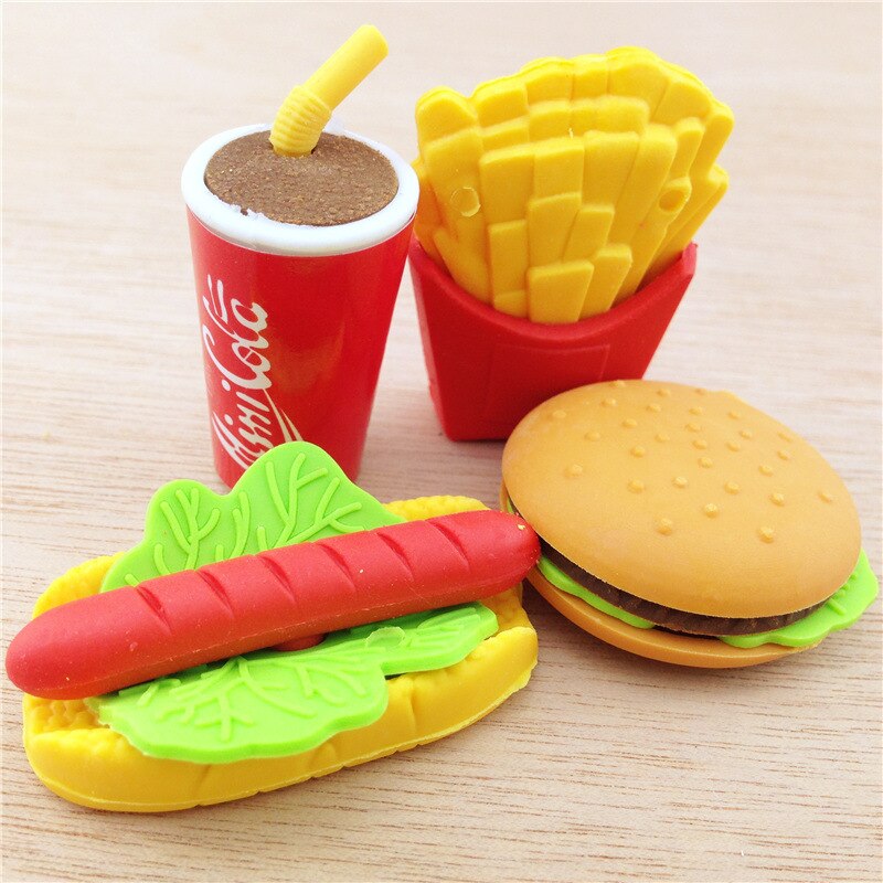 Cute Kawaii Rubber Erasers Lovely Pencil Eraser Fo... – Vicedeal