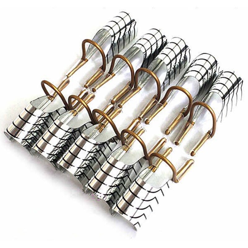 10 Pcs Nail Art Folies Gids Formulieren C Gebogen ... – Vicedeal