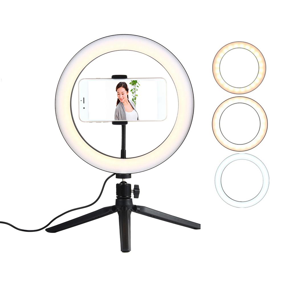 Selfie Ring Licht LED Cirkel Foto Studio Video Min... – Vicedeal