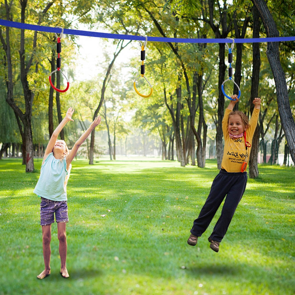 Children's Climbing Suspension Ring Fun Swing Gymn... – Vicedeal