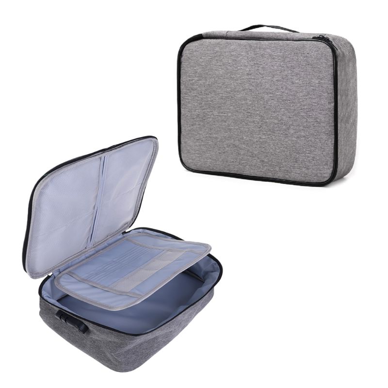 Document Ticket Storage Bag with Combination Lock ... – Grandado