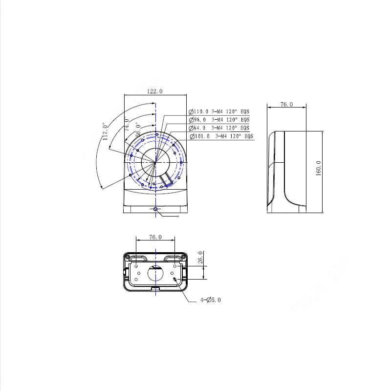 Original DH-PFB203W replace DH-PFB200W Wall Mount ... – Vicedeal