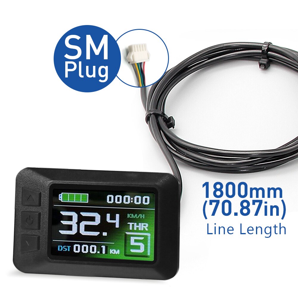 KT Ebike Display LCD7C TFT 24V/36V/48V Electric Bi... – Grandado