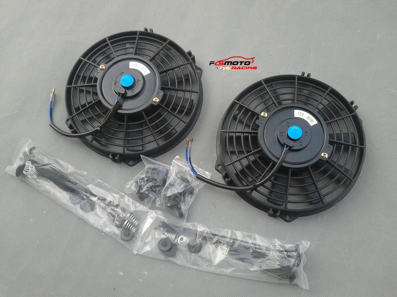 7 ''Inch Fan * 2 Stuks Pak Voor Auto Radiator – Vicedeal