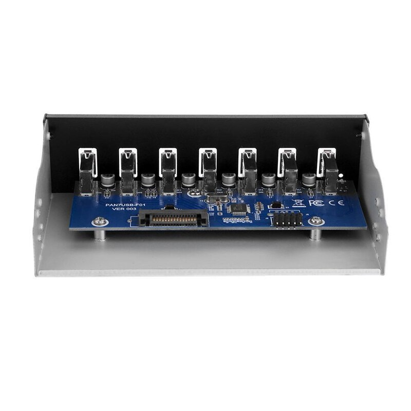 9 Pin To 7 Port USB2.0 Hub 5.25 Inch CD-Rom Drive ... – Vicedeal