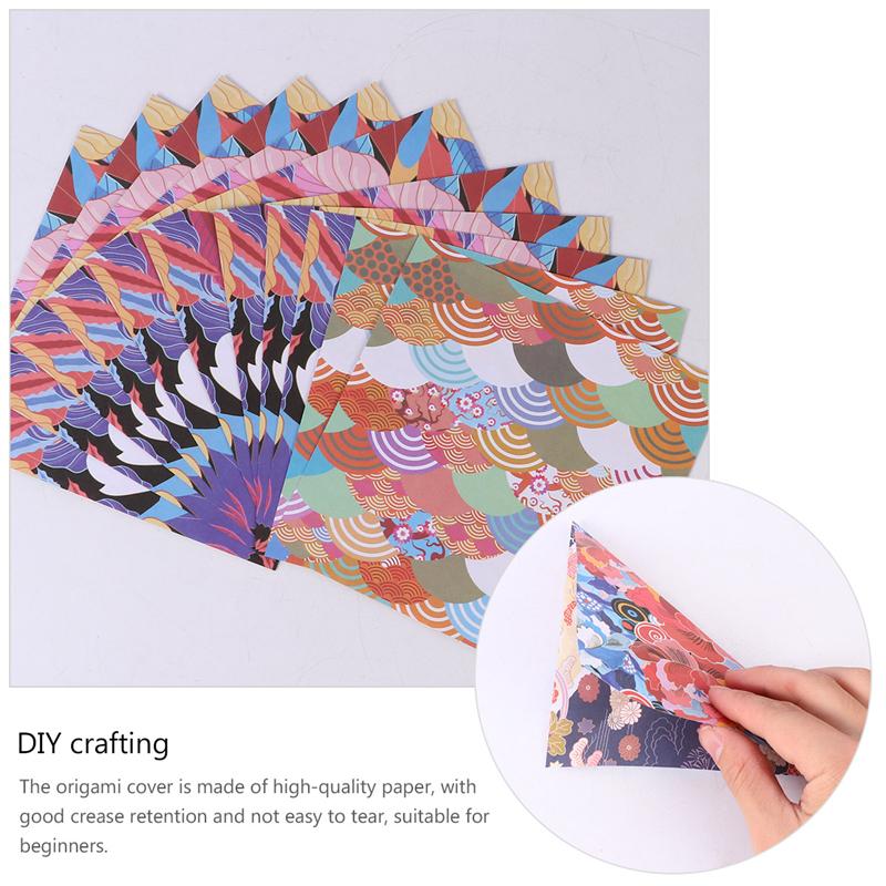100 Sheets Double-sided Color Printing Origami She... – Grandado
