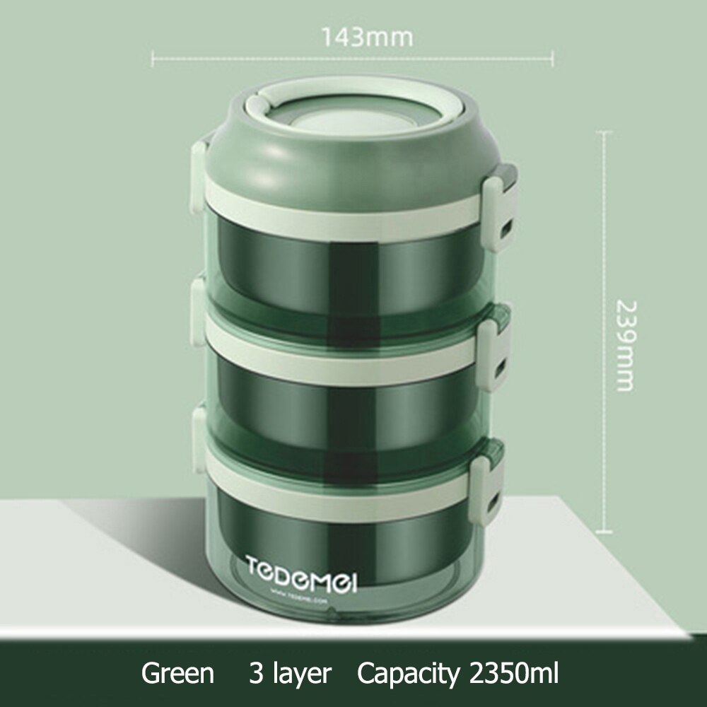 Multilayer Draagbare Roestvrijstalen Geïsoleerde L... – Grandado