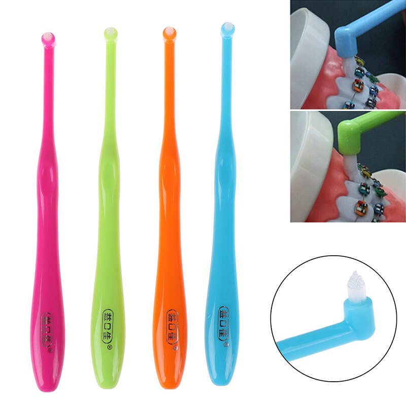 1pc Small Head Orthodontic Teeth Toothbrush Soft H... – Grandado