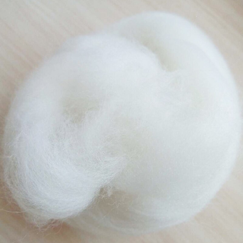 WFPFBEC needle felting wool 66S wool roving wool f... – Vicedeal