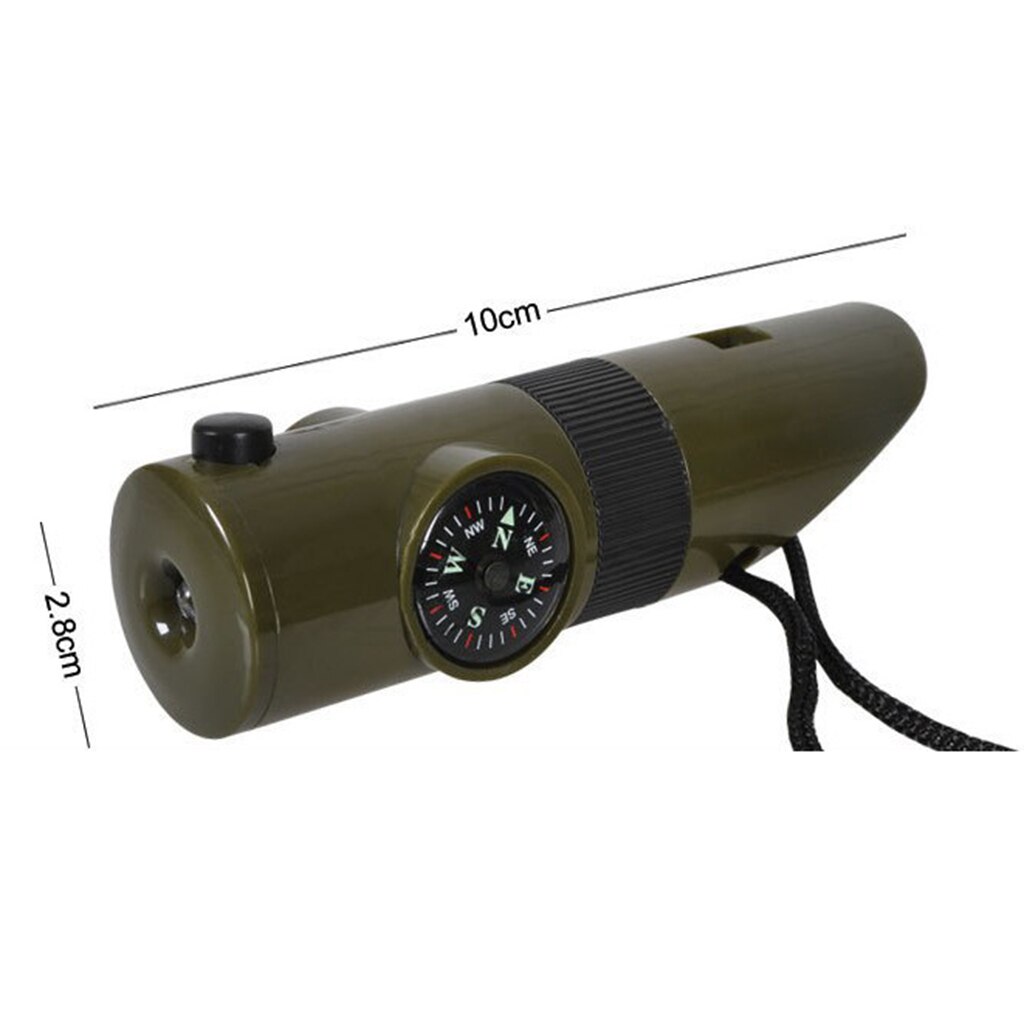 Fluitje Camping Kompas Hoge Precisie Thermometer L... – Vicedeal