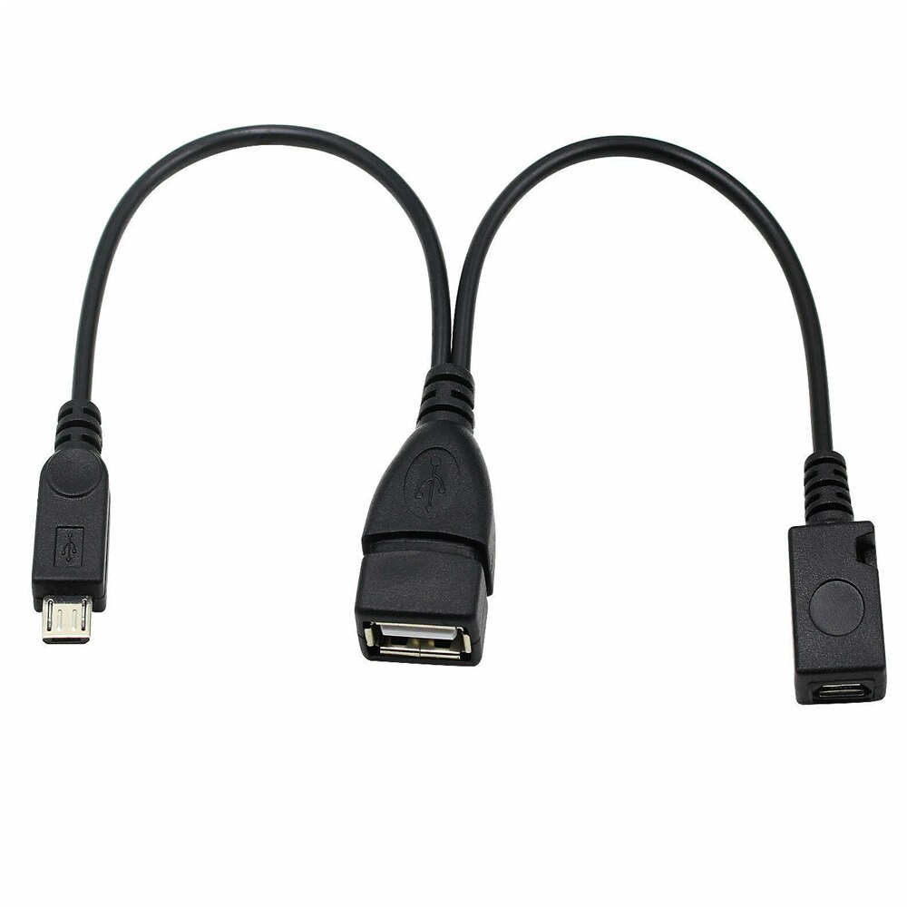 2-in-1 Micro USB to USB Adapter (OTG Cable + Power... – Grandado