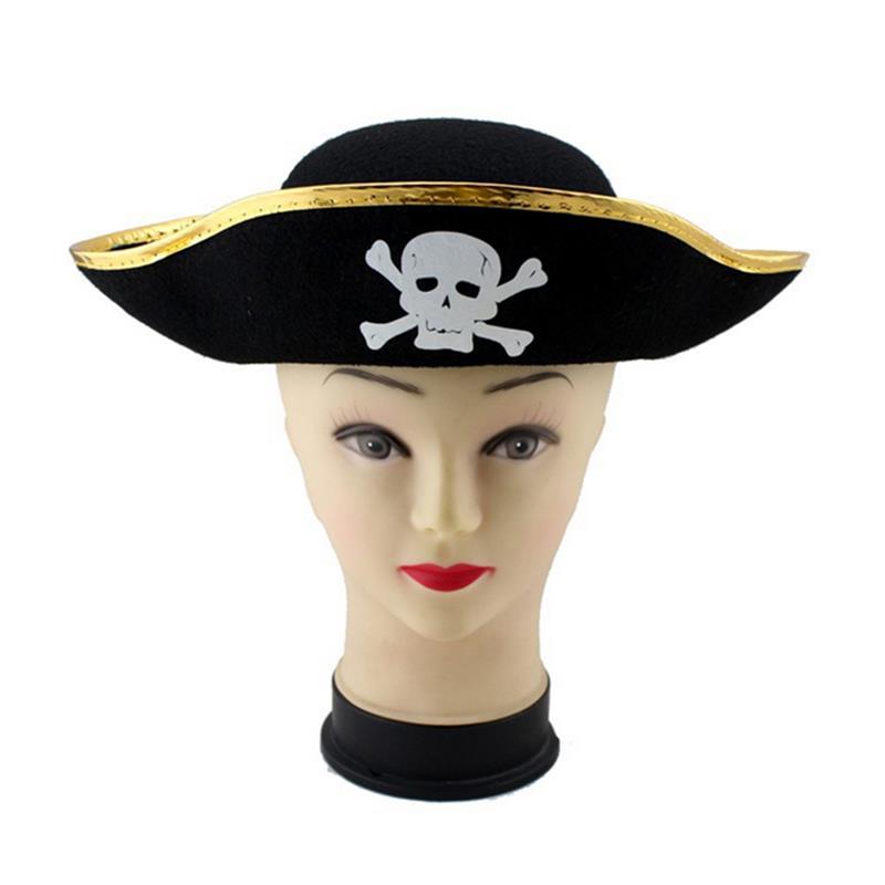 1PC Pirate Hat Halloween Masquerade Cosplay Costum... – Grandado