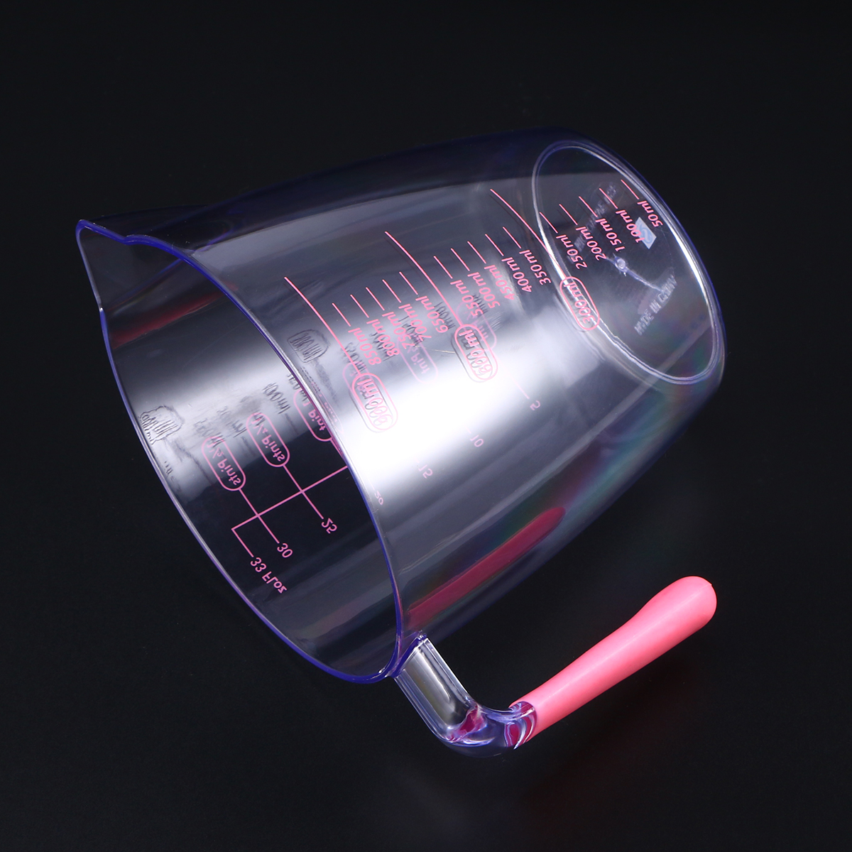 900ml Transparent Plastic Measuring Cup with Marki... – Vicedeal