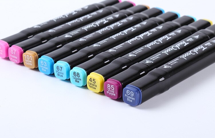 2 Stuk Dual Tips Kleurloos Blender Marker Sketch A... – Grandado