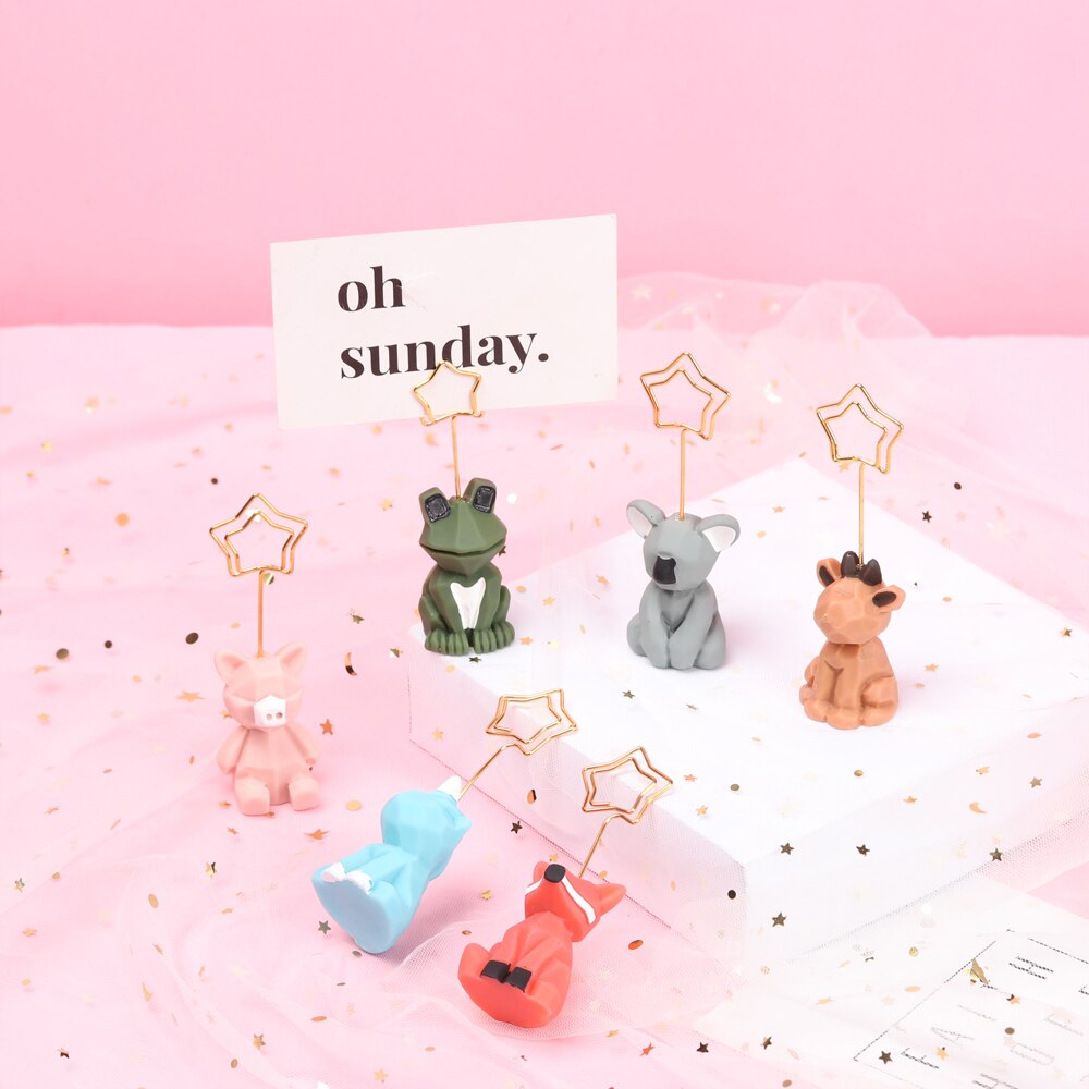 Photo Paper Clip Holder Cute Animal Style Paper Cl... – Grandado