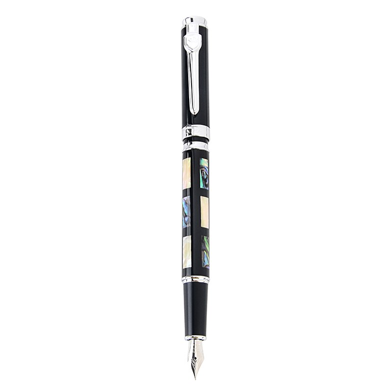 Luxury Shell Wood Ceramic Fountain Pen Fin Nib 0.5... – Grandado
