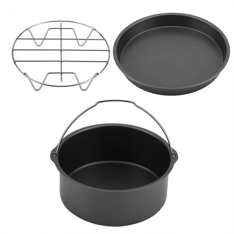 7 Inch Fryer Accessory 3 In 1 Multifunctional Air ... – Vicedeal