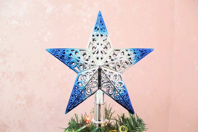 Christmas Tree Topper Five-pointed Star Sparkle St... – Grandado