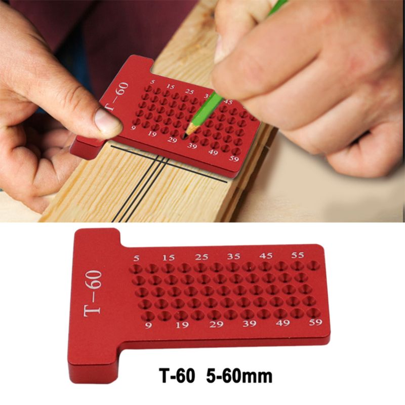 Woodworking T-square Scribe Aluminum Alloy Ruler M... – Vicedeal