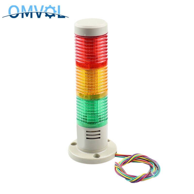 24V 220V Tricolor Alarm Licht Led 3-Kleur Indicato... – Vicedeal
