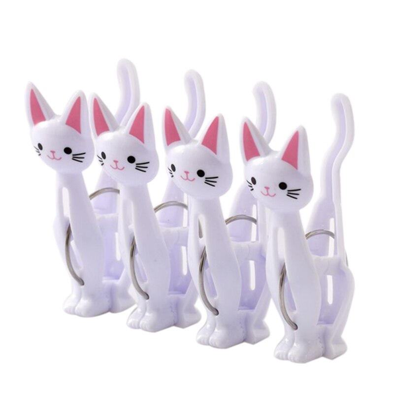 4Pcs/Set Cute Cat Clamp Shape Sealing Clip Portabl... – Vicedeal