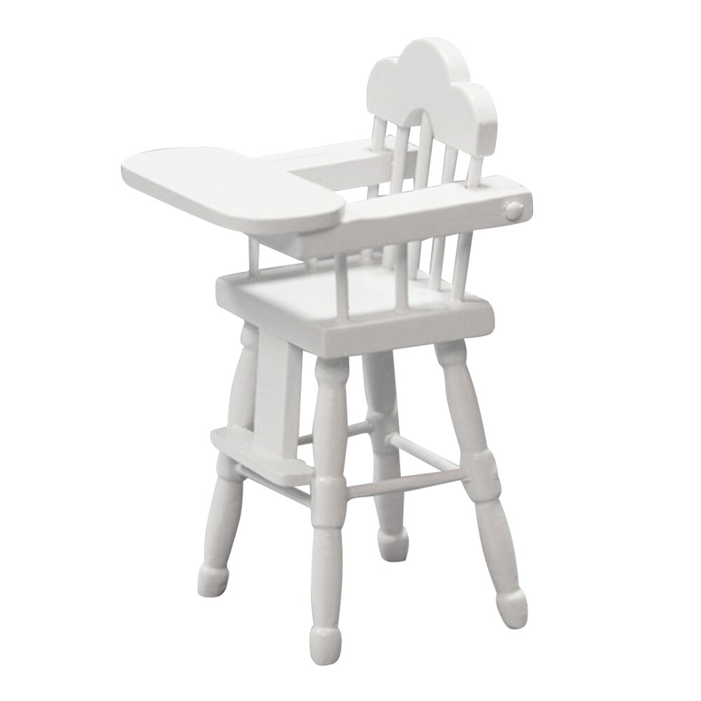 1:12 Kids Mini High Chair Toys Adjustable Table Se... – Grandado