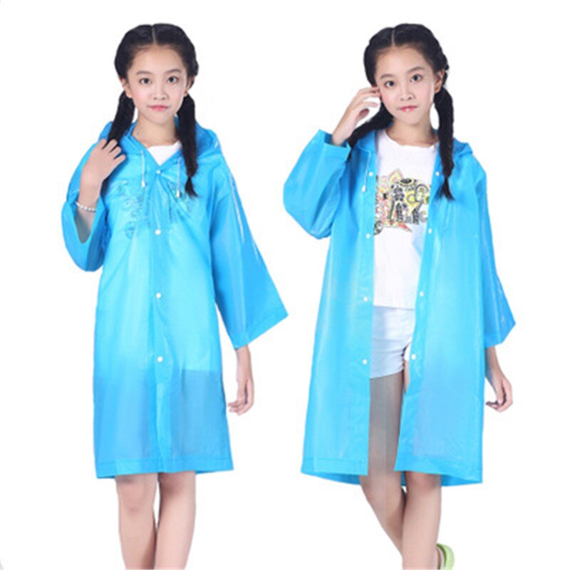 Solid Waterproof Kids Raincoat For Children Rain C... – Grandado