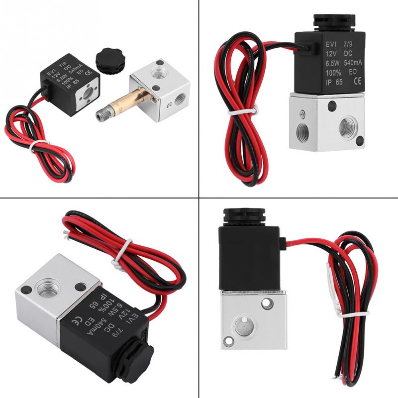3V1-06 DC 12V/24V 3 Way 2 Position 1/8" BSP Normal... – Vicedeal