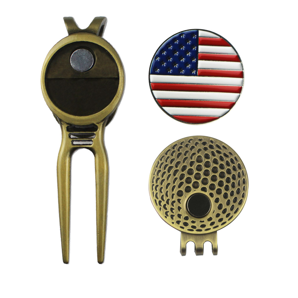 Golfbal Mark met Sterke Magnetische Hoed Clip en P... – Vicedeal
