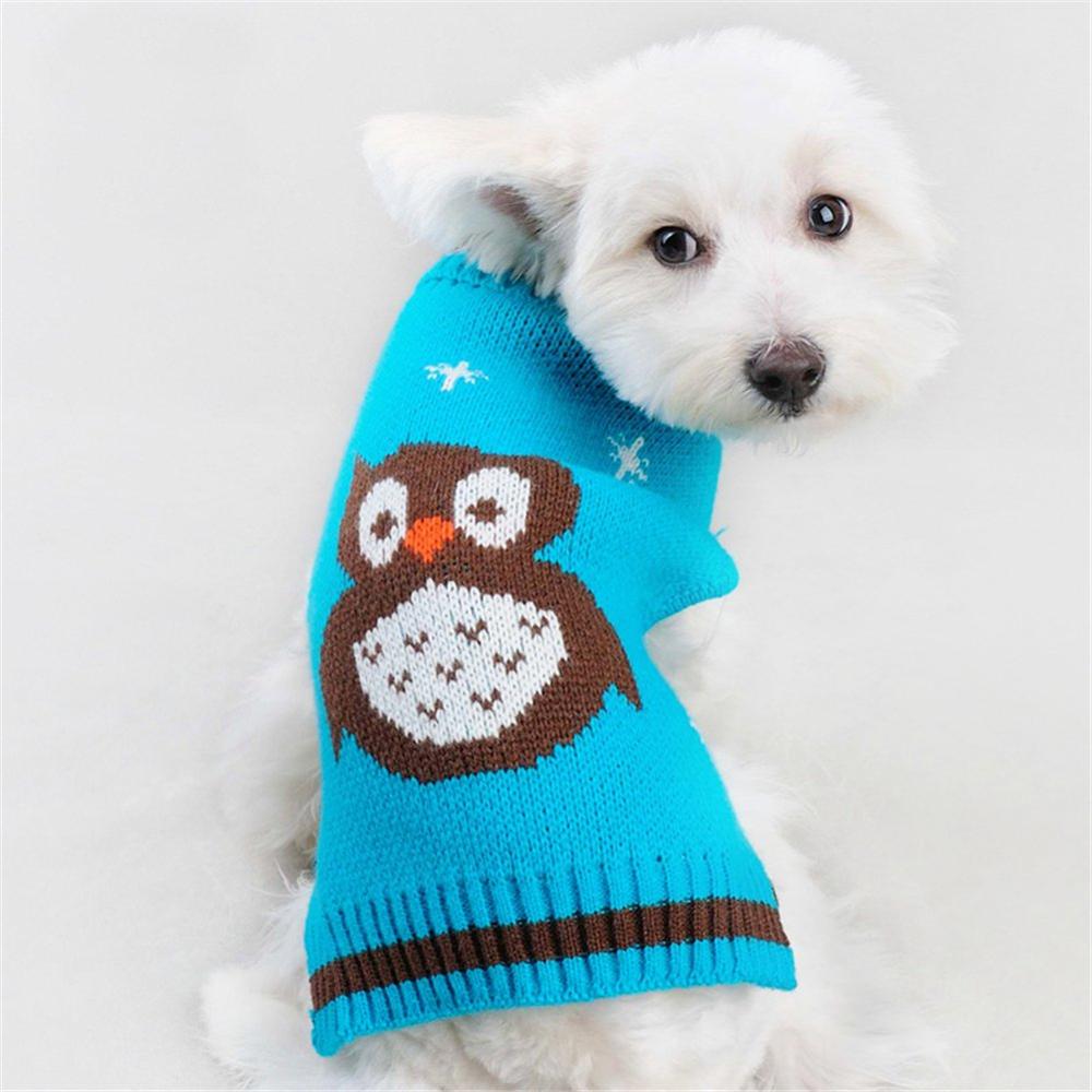 NACOCO Pet Clothes The Owl Sweater The Cat Dog Swe... – Grandado